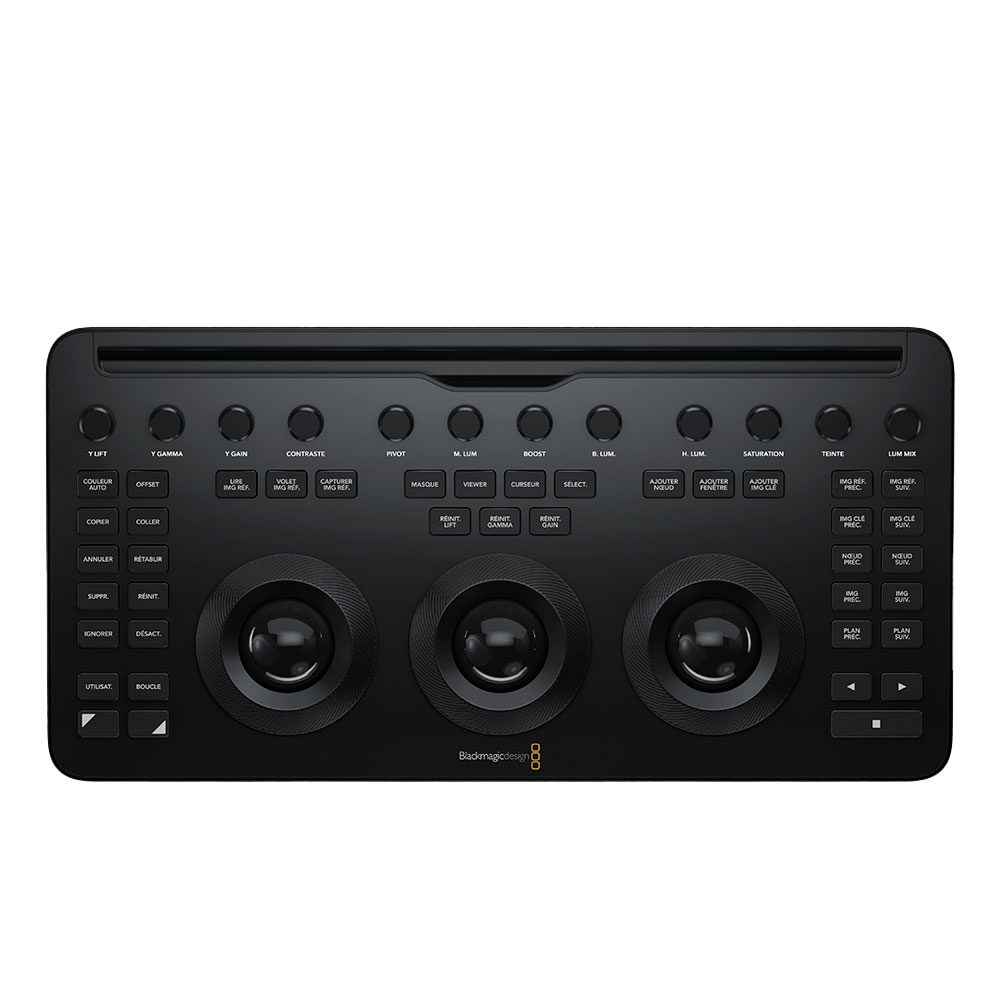 BMD DAVINCI RESOLVE MICRO COLOR PANEL - FRANCAIS | Gosselin Photo